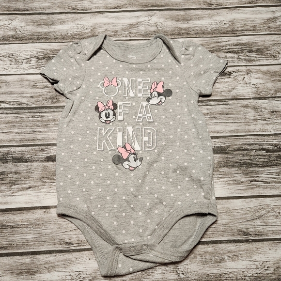 Disney | One Pieces | Disney Baby Grey Minnie Mouse Onesie | Poshmark